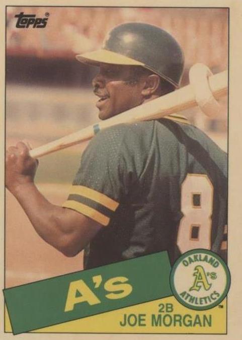 1985 Topps - Joe Morgan #352 Collector's Edition (Tiffany) for sale ...