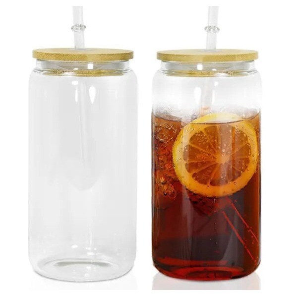 Always Remember You Are Braver 16oz Glass Libbey Can Tumbler Clear or ...