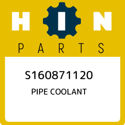 S160871120 Hino Pipe coolant S160871120, New Genuine OEM Part | eBay