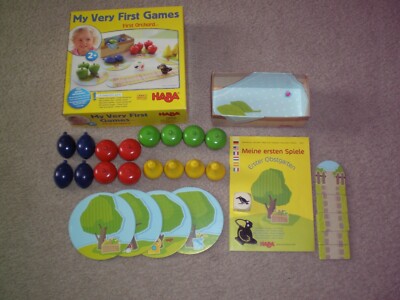 HABA My Very First Games - First Orchard Board Game - Complete Wooden ...