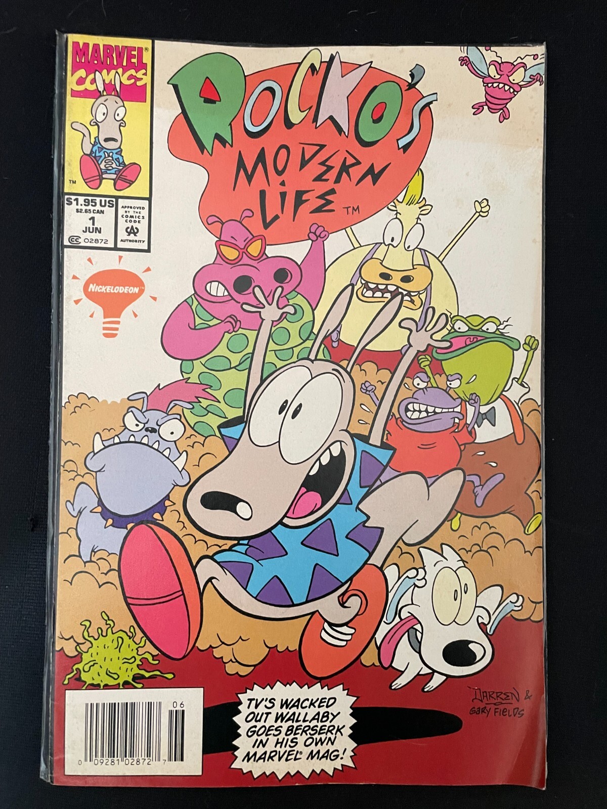 Rocko's Modern Life #1 Comic Book (Marvel, June 1994) | eBay