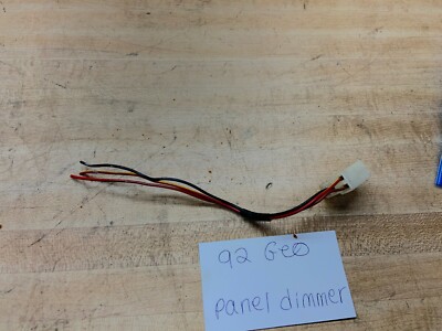 1989-1994 GEO METRO INSTRUMENT PANEL DIMMER SWITCH WIRING CONNECTOR ...