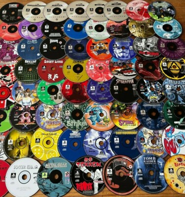 PS1 PLAYSTATION ONE Games - Retro Classic Original Rare PAL - disc only ...