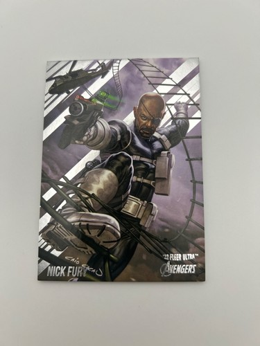 2022 Fleer Ultra Avengers NICK FURY Base Card #49 | eBay