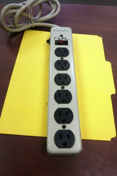 Newpoint M315 6-outlet Power Strip Surge Protector for sale online | eBay