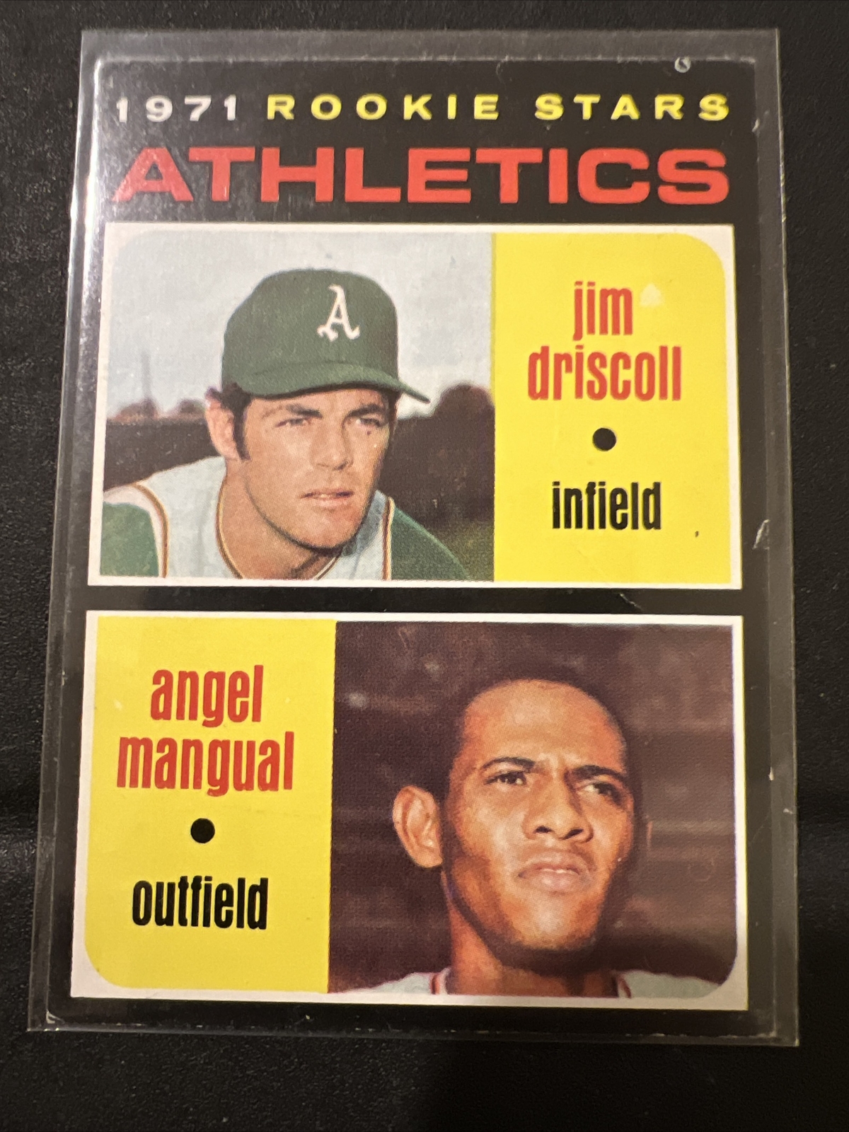 1971 Topps Baseball Card #317 Rookie Stars Athletics - Low To Mid Grade ...