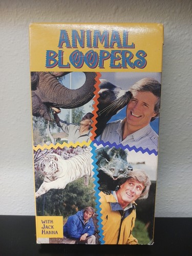 Animal Bloopers VHS VCR Video Tape Movie Jack Hanna Time Life Video ...