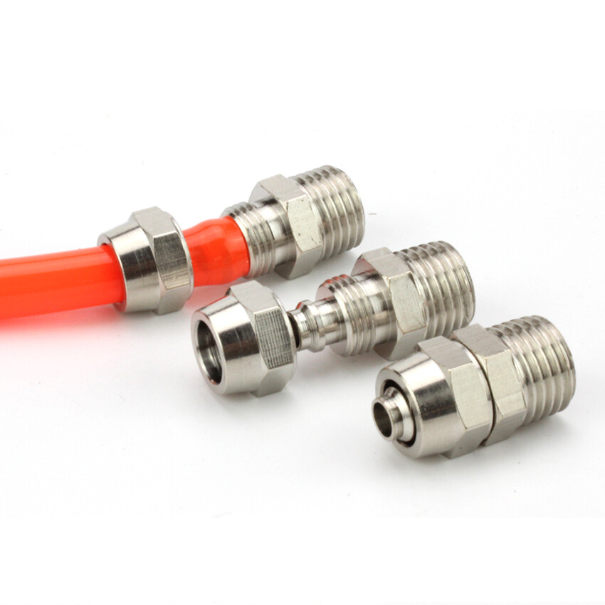 Brass Air Line Hose Twist Lock Coupler Fittings &Male Thread End Quick ...