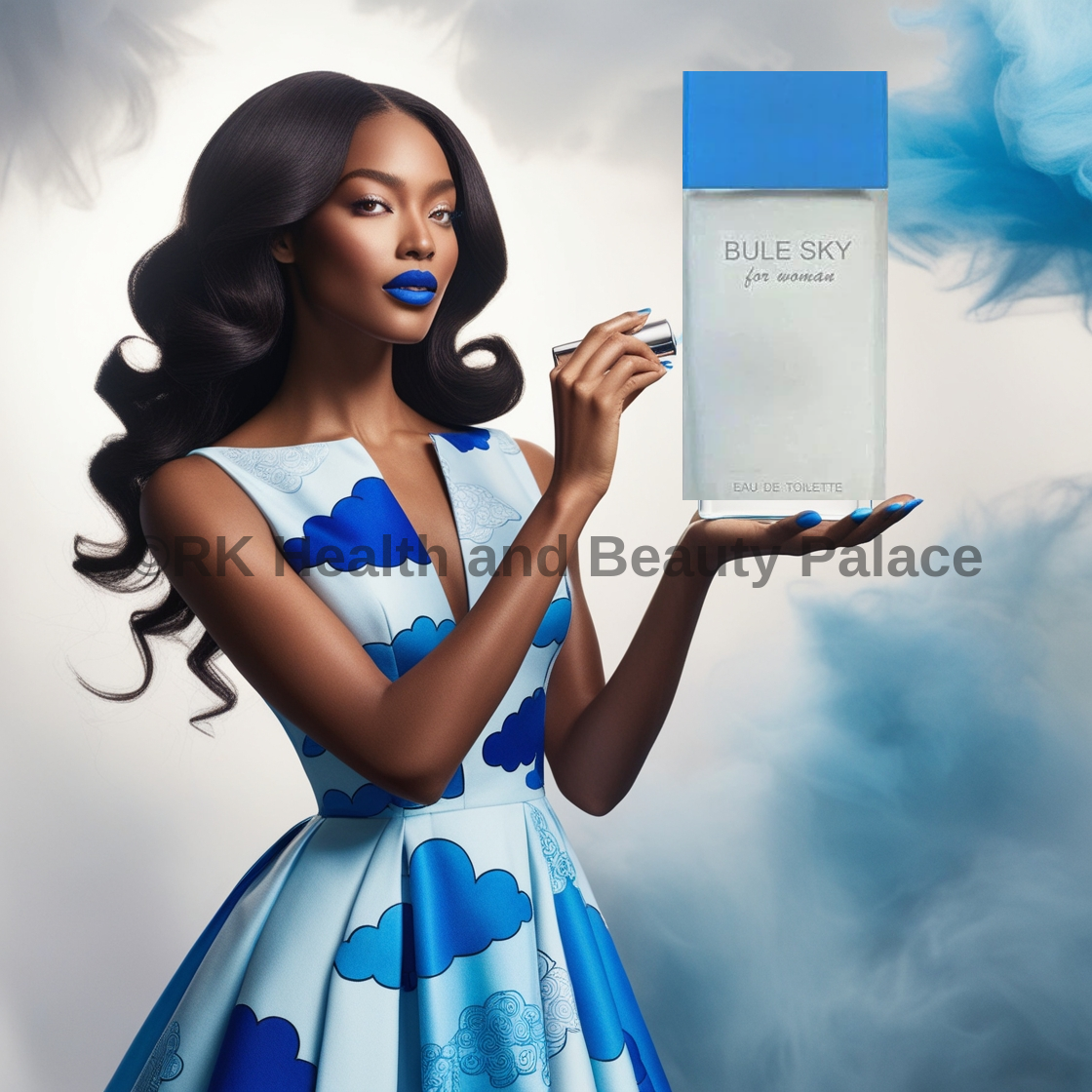 BLUE SKY PERFUME FOR WOMEN by EBC COLLECTION NEW 3.4 oz - EAU DE PARFUM ...
