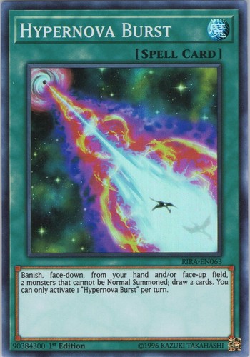 Hypernova Burst NM RIRA 1st Rising Rampage Yugioh | eBay
