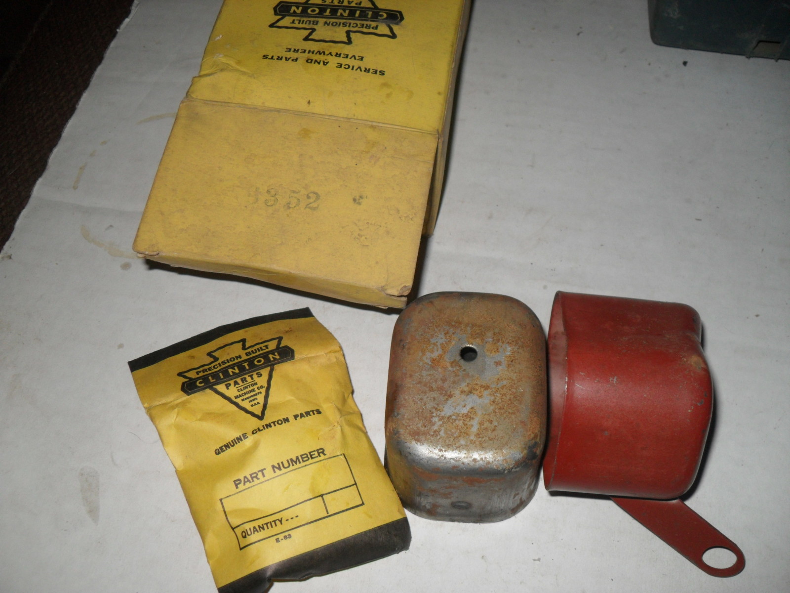NOS clinton small engine full cleaner kit 6352,OEM,vintage clinton ...