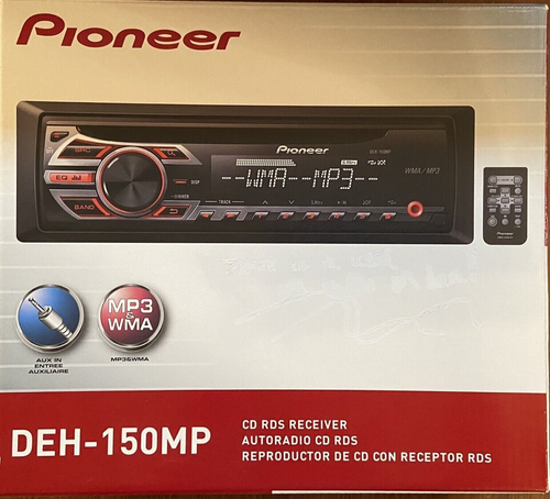 Pioneer DEH-150MP CD Player Car Stereo MP3 AM FM Radio 50W x 4 Chan Aux ...