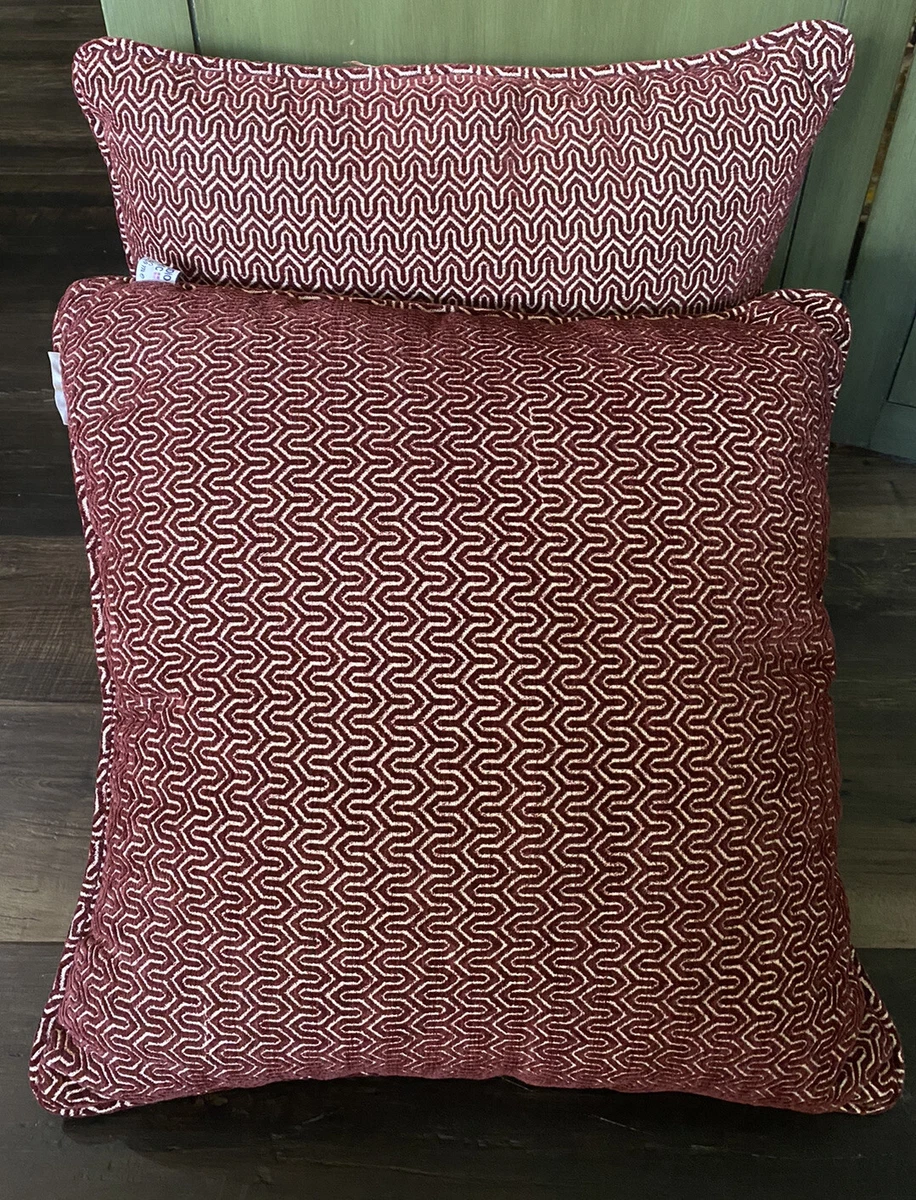 Maroon Accent Pillow