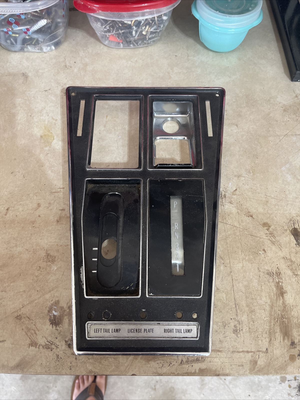 C3 CORVETTE AUTOMATIC SHIFTER CONSOLE PLATE GM | eBay