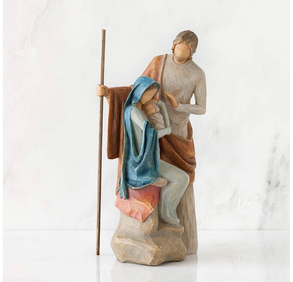 THE CHRISTMAS STORY FIGURE SCULPTURE HAND PAINTING WILLOW TREE ONLY ...