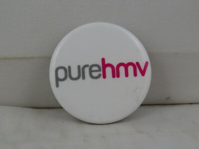 Vintage Record Store Pin - Pure HMV - Celluloid Pin | eBay