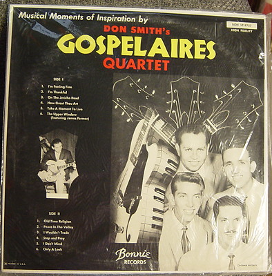 Don Smith's GOSPELAIRES Quartet-BONNIE RECORDS-BON LP-9757 (sealed ...