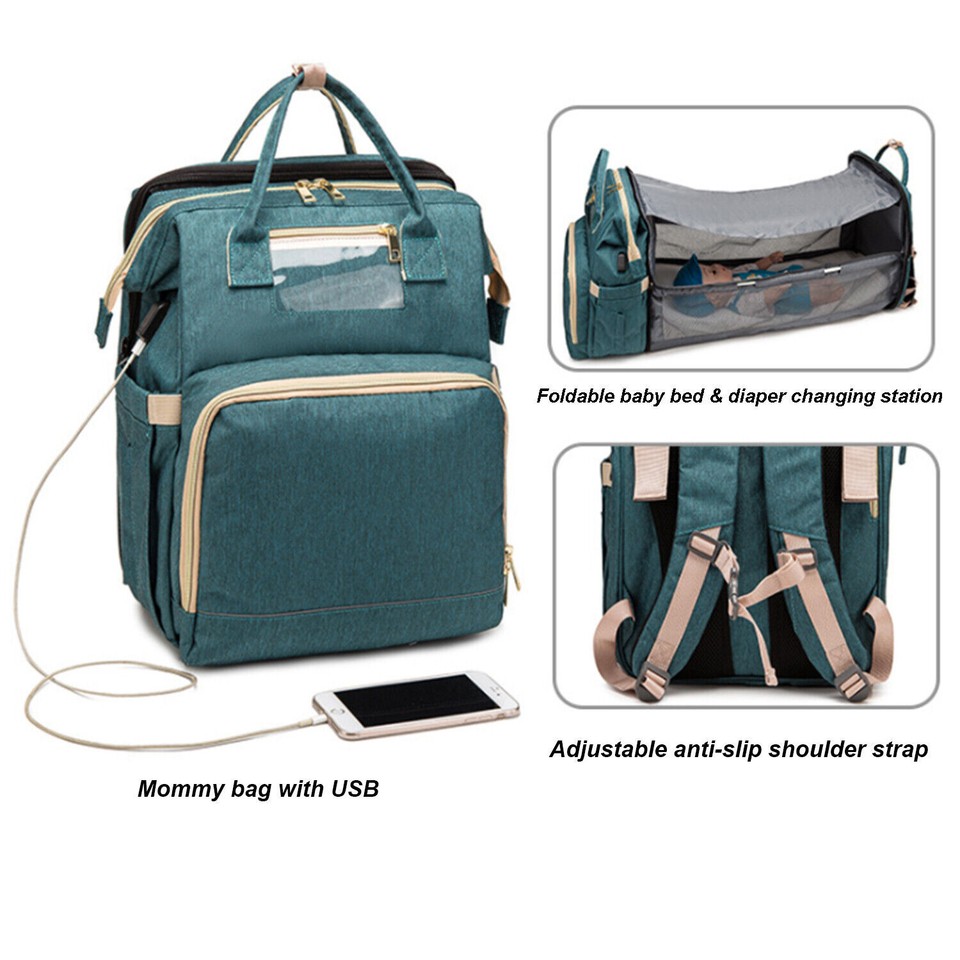 Diaper Travel Bag with Expandable with Changing Station or Without | eBay