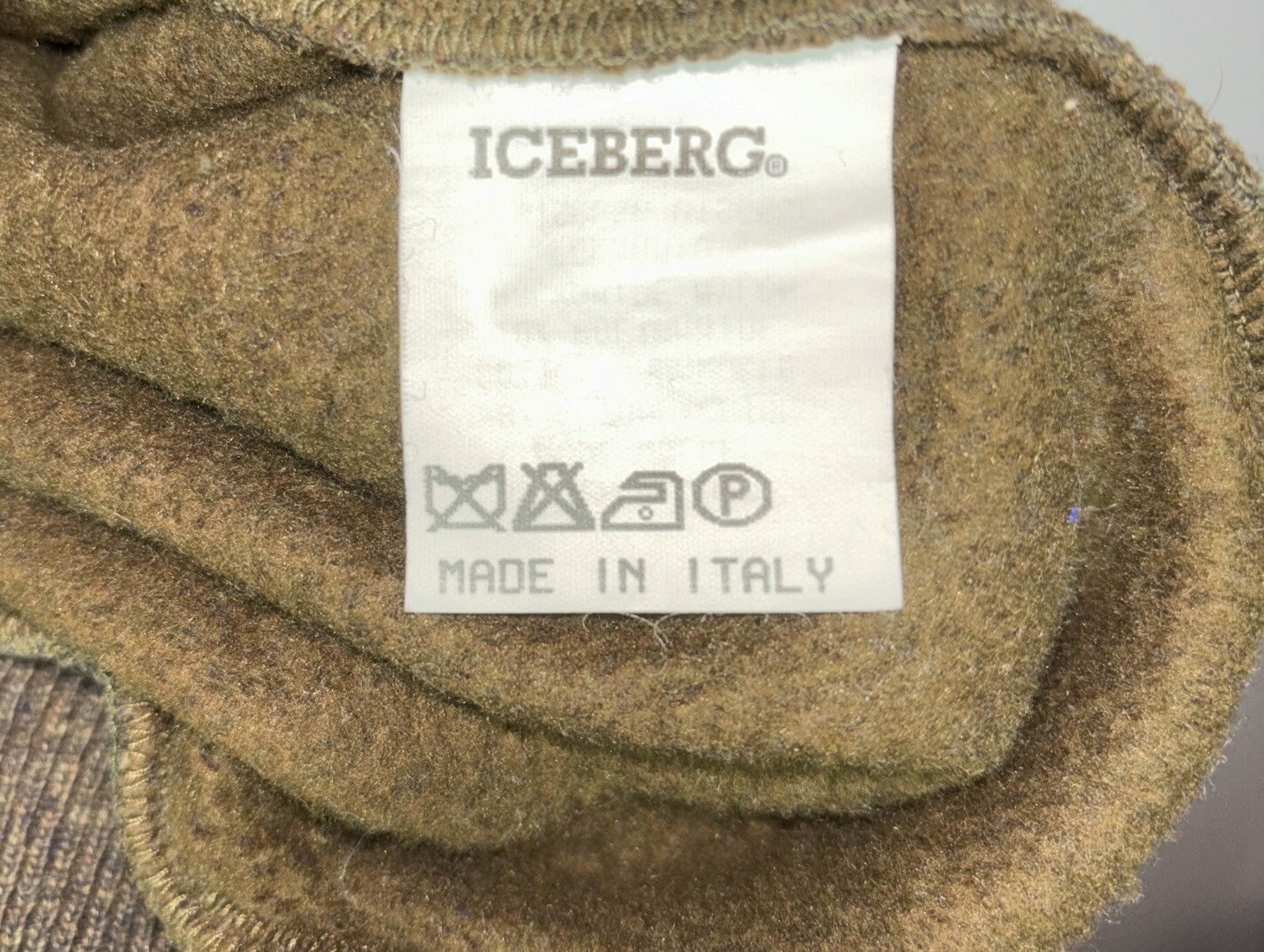 Vintage Iceberg Mens Sweater, Sz Medium Olive Green Italy | eBay