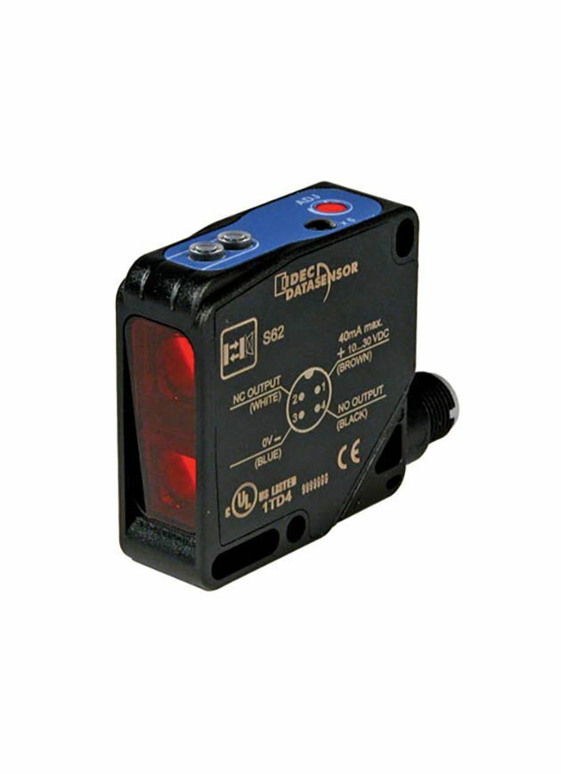 IDEC S62-PA-5-M11-NN Photoelectric Sensor, High Performance, 6-60cm ...