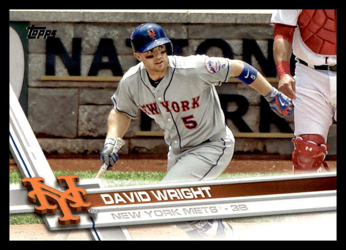 2017 Topps #19 David Wright New York Mets | eBay