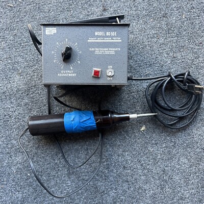 Electro-Technic Products ETP Model BD-50E Heavy Duty Spark Tester. Used ...