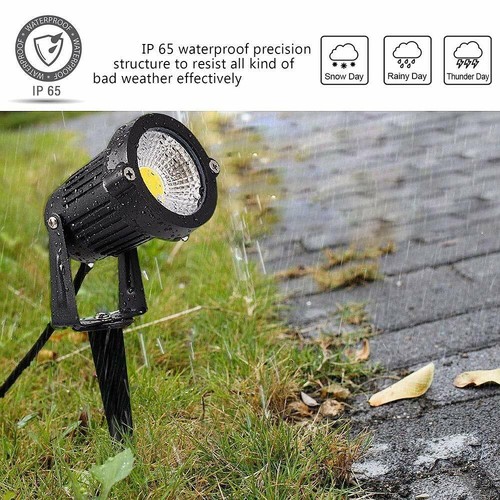 8PCS 7W 12V LED Landscape Light Outdoor Garden Path Spotlights ...