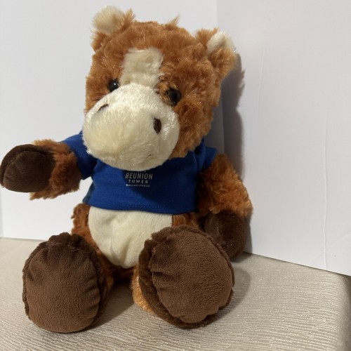 Fiesta Plush Horse Brown Stuffed Animal Dallas TX Reunion Tower ...