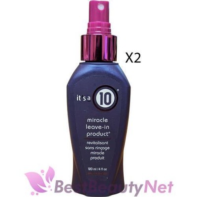 It's A 10 Miracle Leave In Product No Cap 4oz / 120ml 2 Packs | eBay