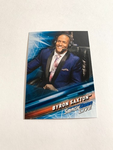 2019 Topps WWE Smackdown - Byron Saxton #13 for sale online | eBay