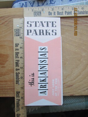 This is Arkansas a guide State Parks Brochure | eBay