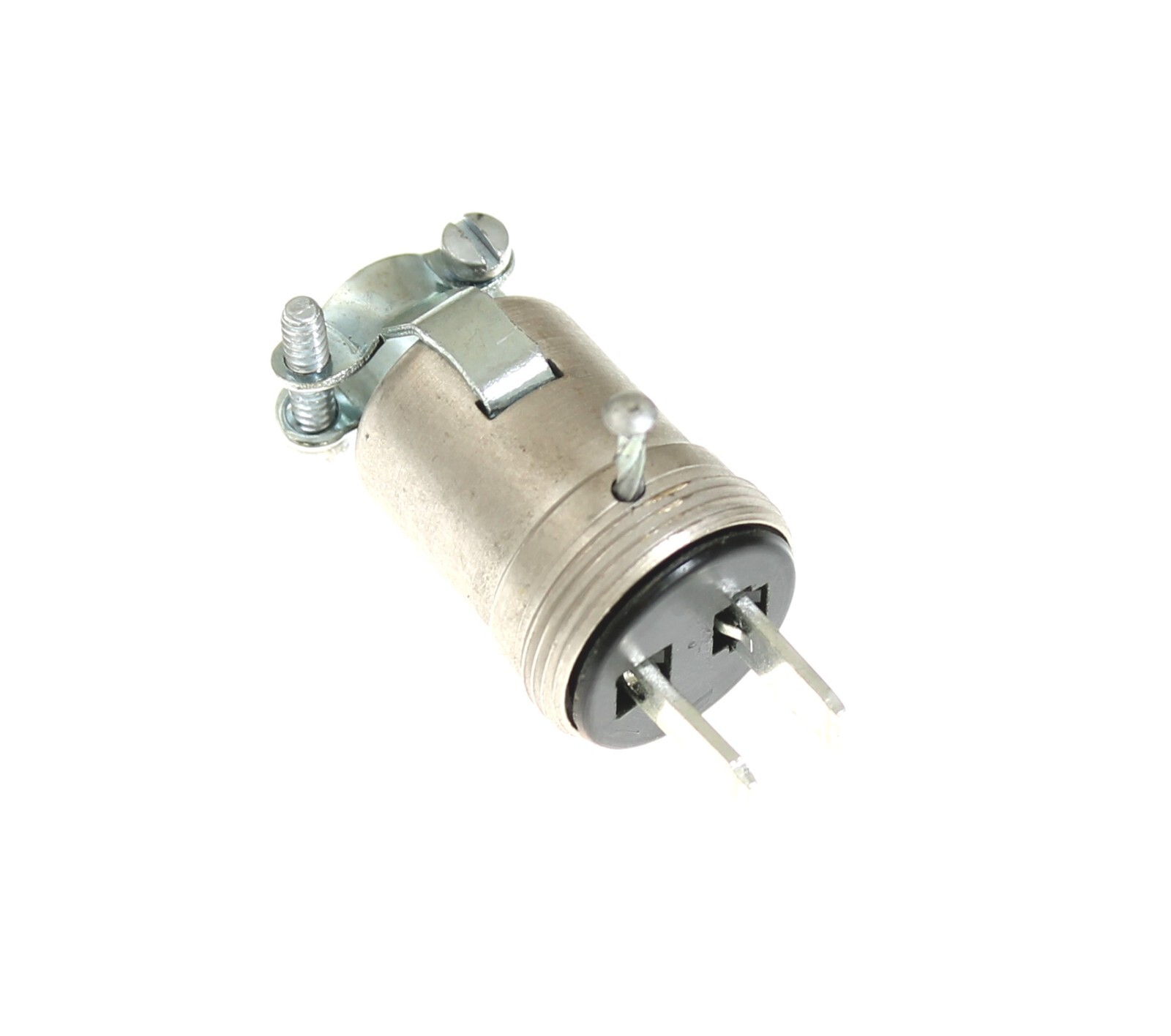 1-pc P202CCT Threaded Barrel 2-Pin Plug Cinch Jones Connector Cable ...