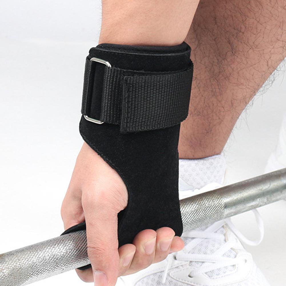 1 Pair Gym Weight Lifting Gloves Grips Gym Fitness Hand Protector ...