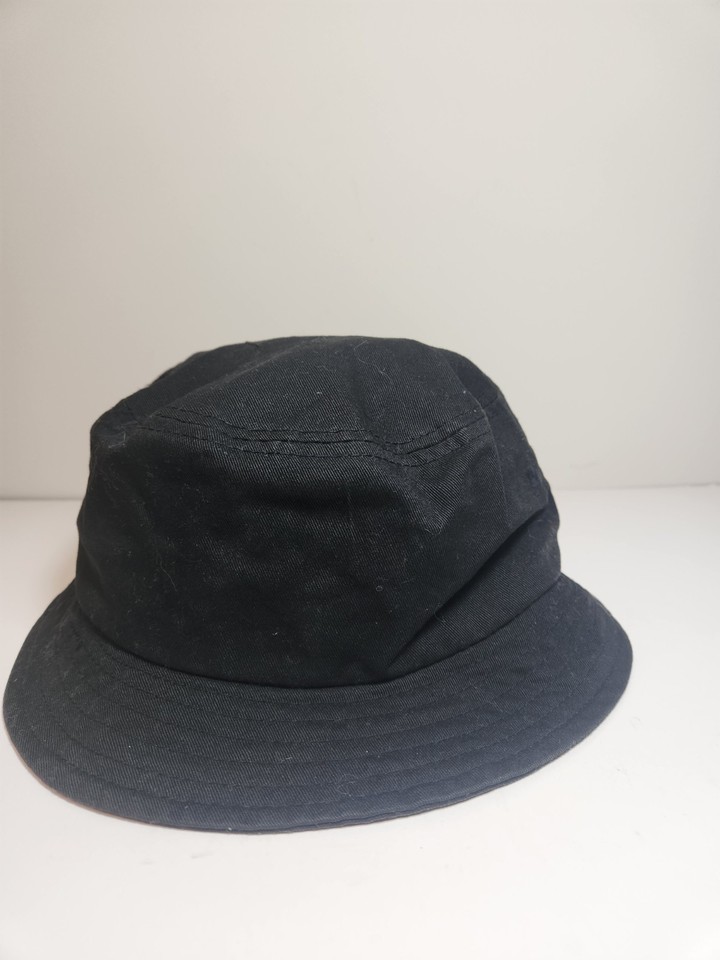 Vintage Stussy Bucket Hat Unisex L/XL Black Capz Logo Script ...