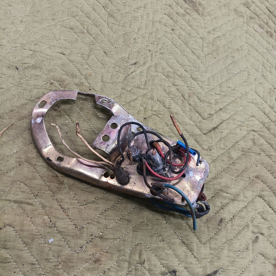 HARLEY PANHEAD SHOVELHEAD EVO CHOPPER 2-LIGHT DASH PLATE... | eBay