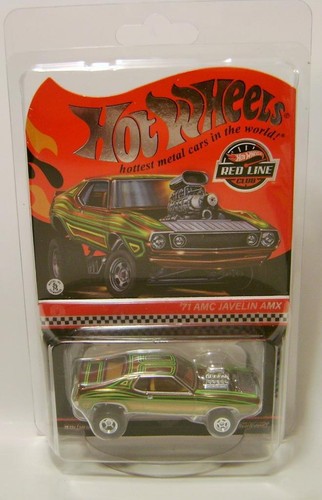 1971 '71 AMC JAVELIN AMX RED LINE CLUB CAR RLC HOT WHEELS 2024 | eBay