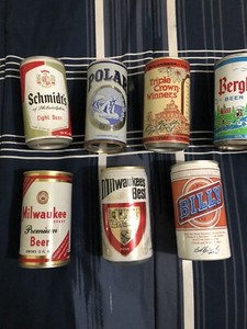 Vintage Lot Of 15 Different Beer Can Names And Brands | eBay