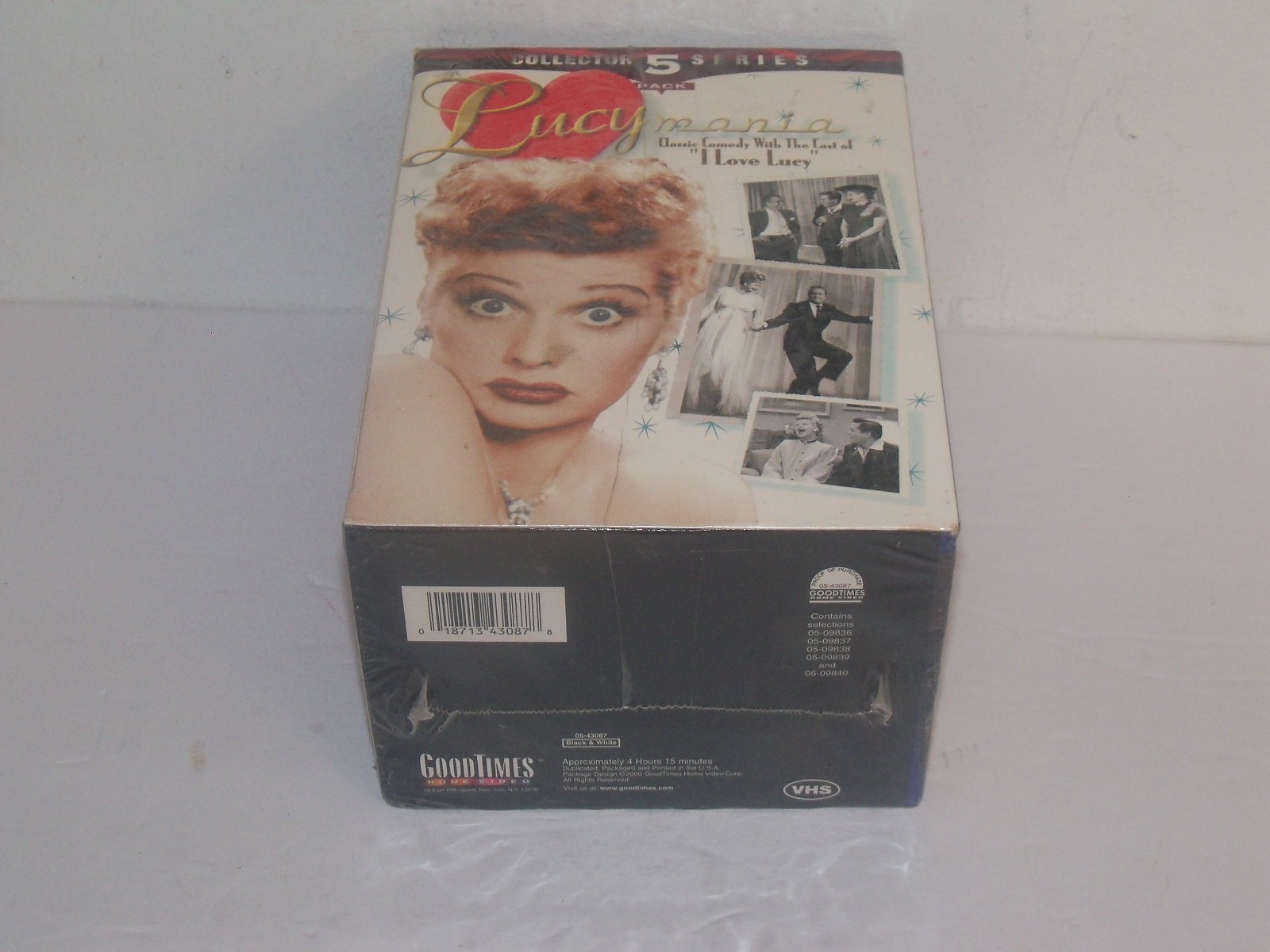 Lucy Mania I Love Lucy Box VHS Set Of 5 Collector Series Brand New ...