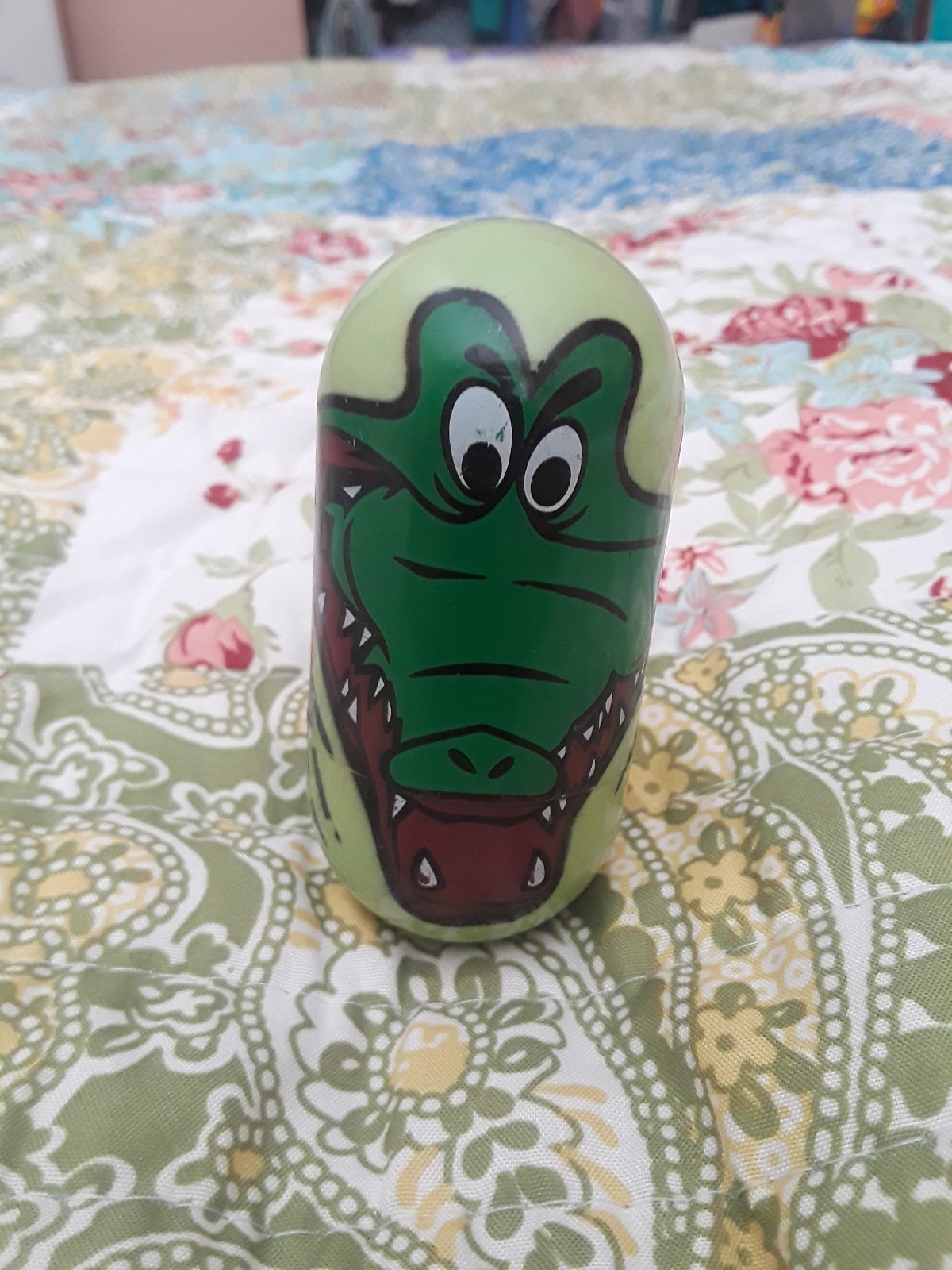 Disney Peter Pan Crocodile Kellogg Wobbler #11 Beanz Weeble Bean 2005 ...