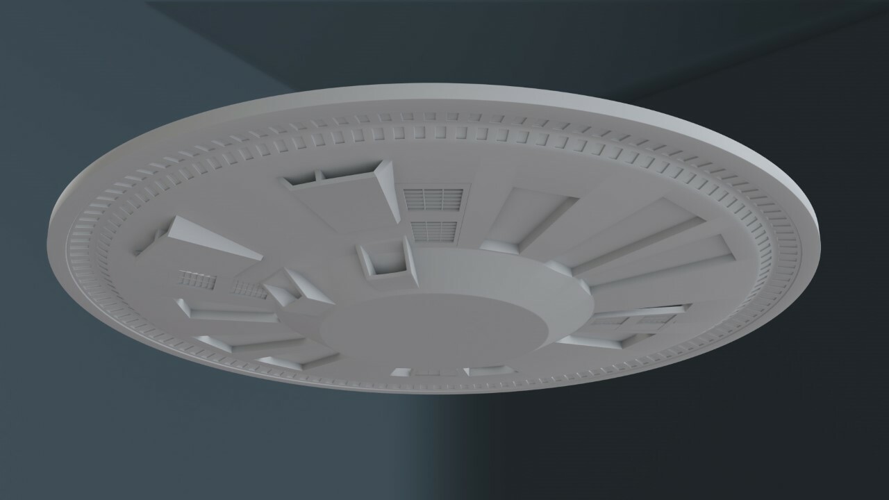 The Thing SPACESHIP Space Craft Monster Vance Norris John Carpenter 3D ...