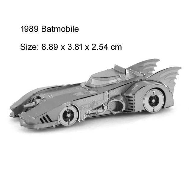 Batman Metal 3D Model Kit - Self-Assembly Laser Cut Miniatures - 7 ...