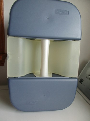 Rubbermaid CURVER Storage Craftainer Craft Sewing Tool Box Tote ...