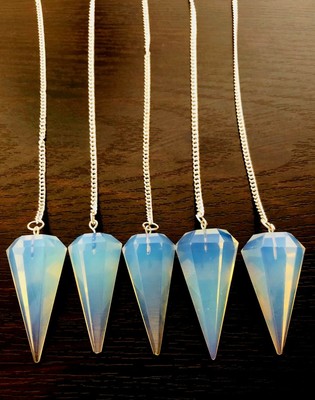 Opalite Dowser Pendulum Crystal Healing Metaphysical Gift Reiki Feng Shui | eBay UK