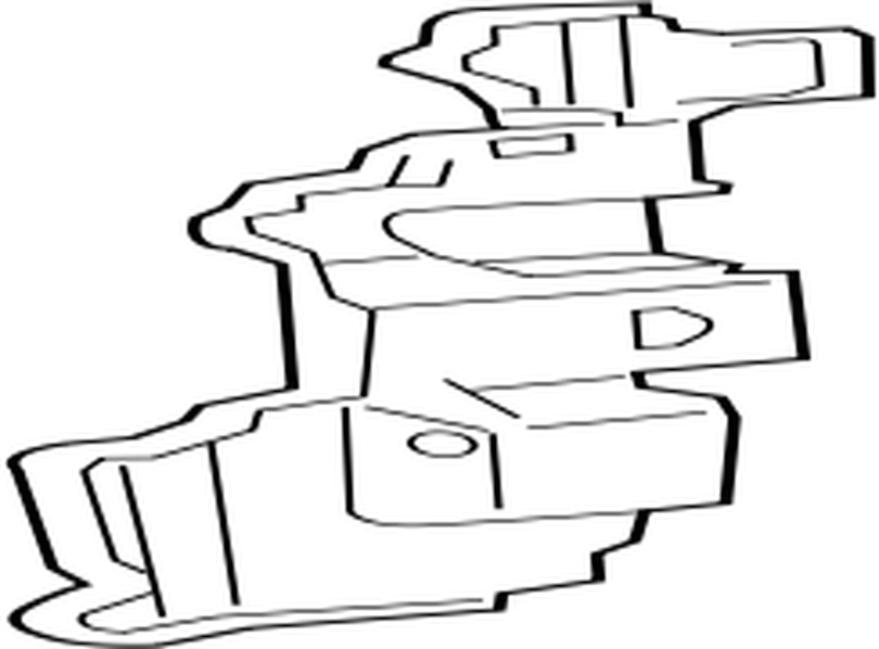 53293-33110 Toyota Deflector, radiator side, rh 5329333110, New Genuine ...