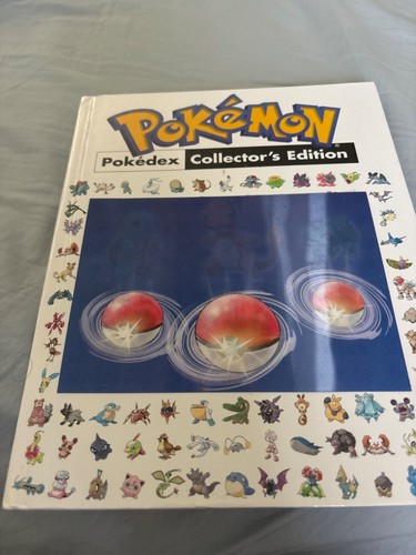 Pokemon Pokedex Collectors Edition Hardcover Book, Official Game Guide ...