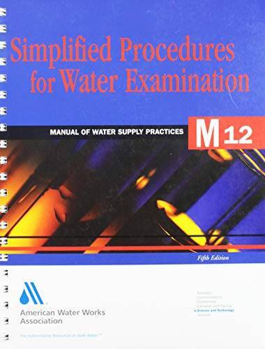 Simplified Procedures for Water Examination: Book and Elements Chart ...
