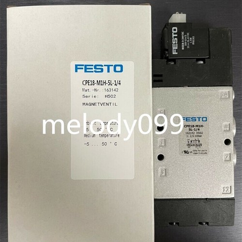 1PCS NEW BRAND FESTO Solenoid Valve CPE18-M1H-5L-1/4 -163142#YC | eBay UK