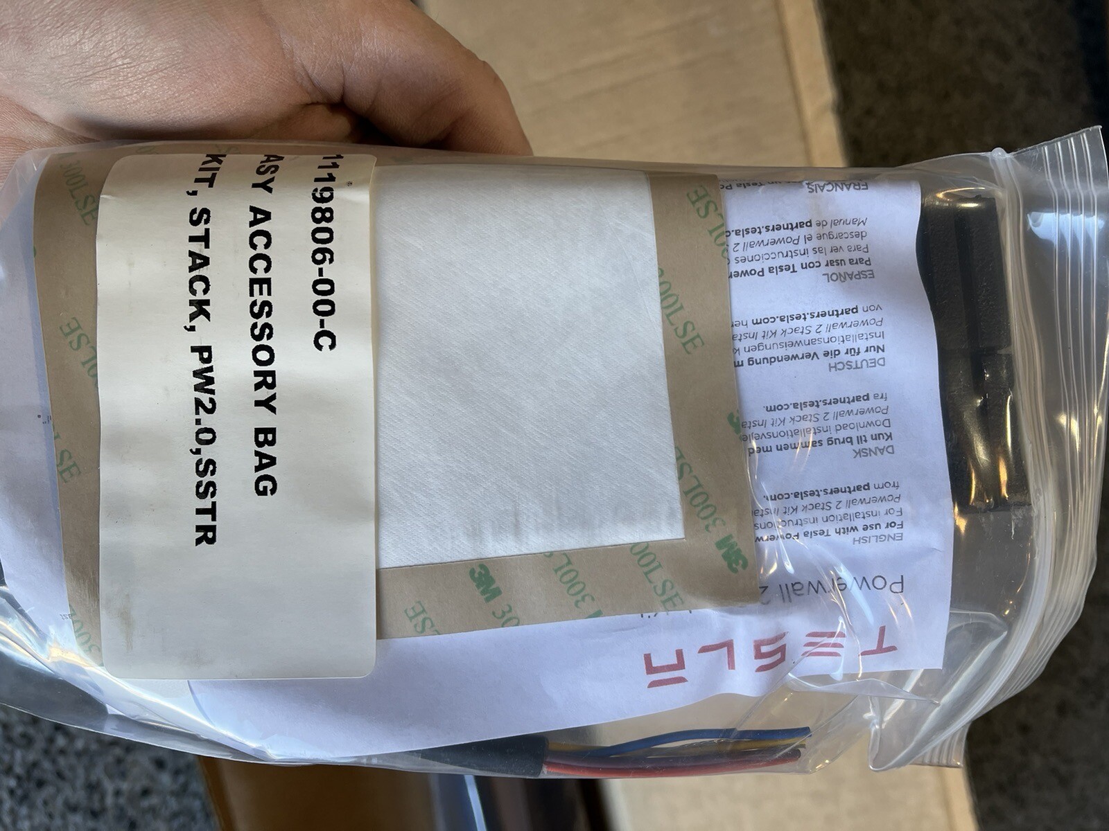 Tesla Powerwall 2 Stack Kit 1112154-00-C for Tesla Powerwall batteries ...