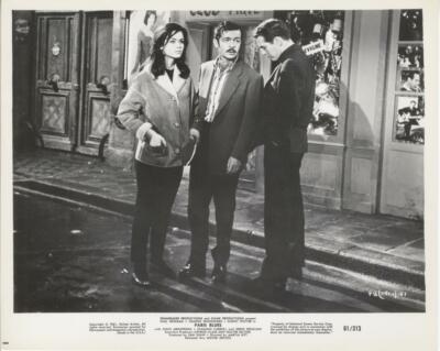 "PARIS BLUES"-ORIGINAL PHOTO-PAUL NEWMAN-CAST-IN STREET | eBay