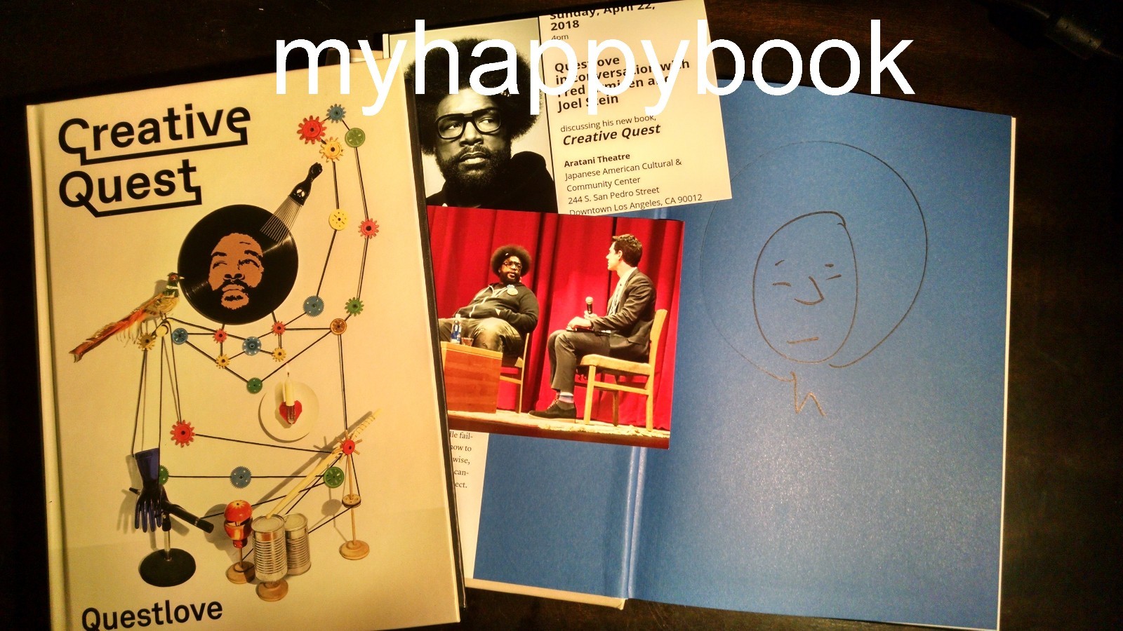 SIGNED Creative Quest by Questlove, autographed, new 9780062670557| eBay